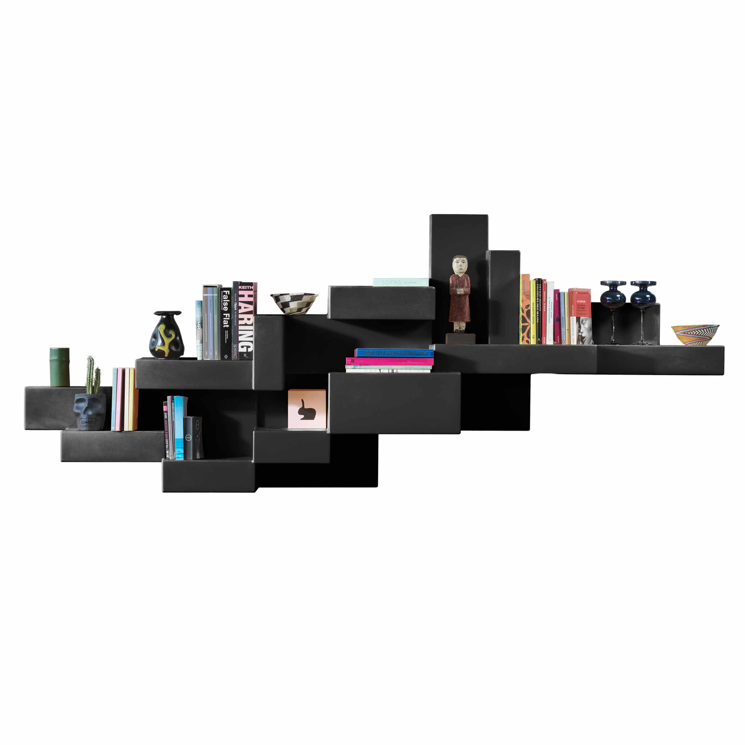 Bookshelf PRIMITIVE by Studio Nucleo for Qeeboo. Shop on Design Italy
