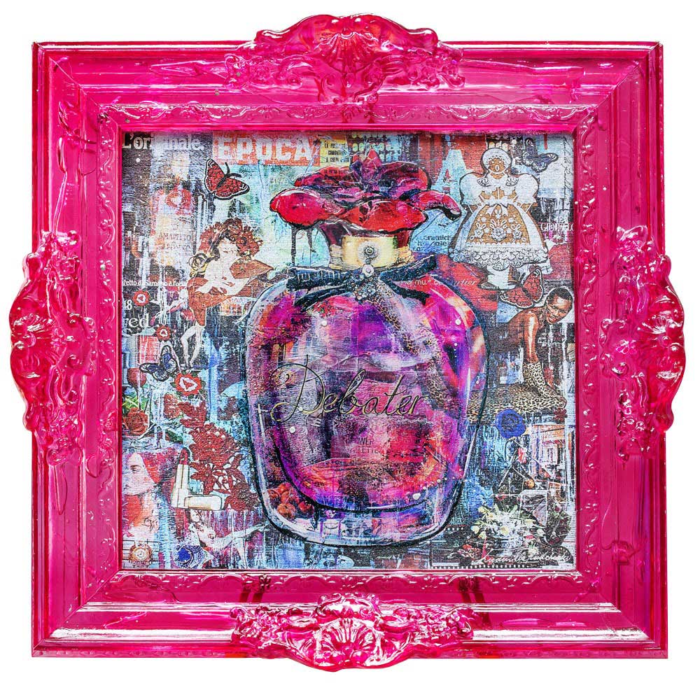 Pop Art Artwork, DEBATER by Ludmilla Radchenko. Shop on Design Italy