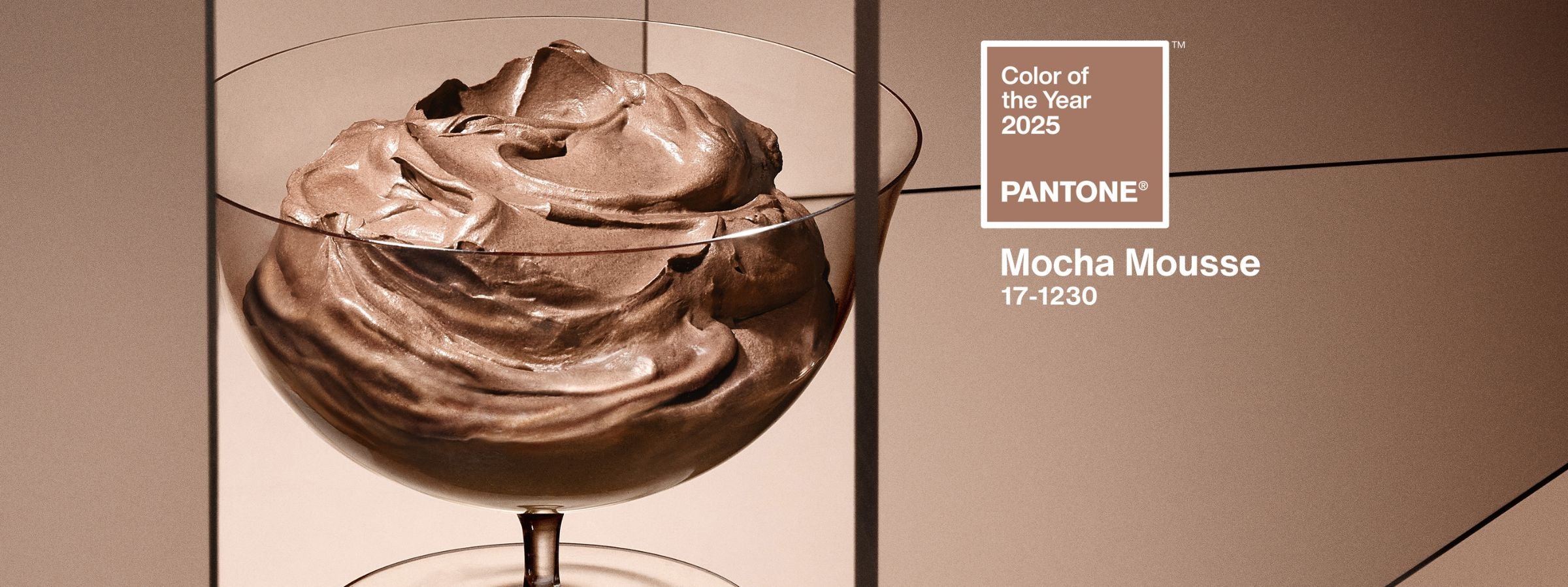 Color of the Year 2025 Pantone Mocha Musse | Design Italy