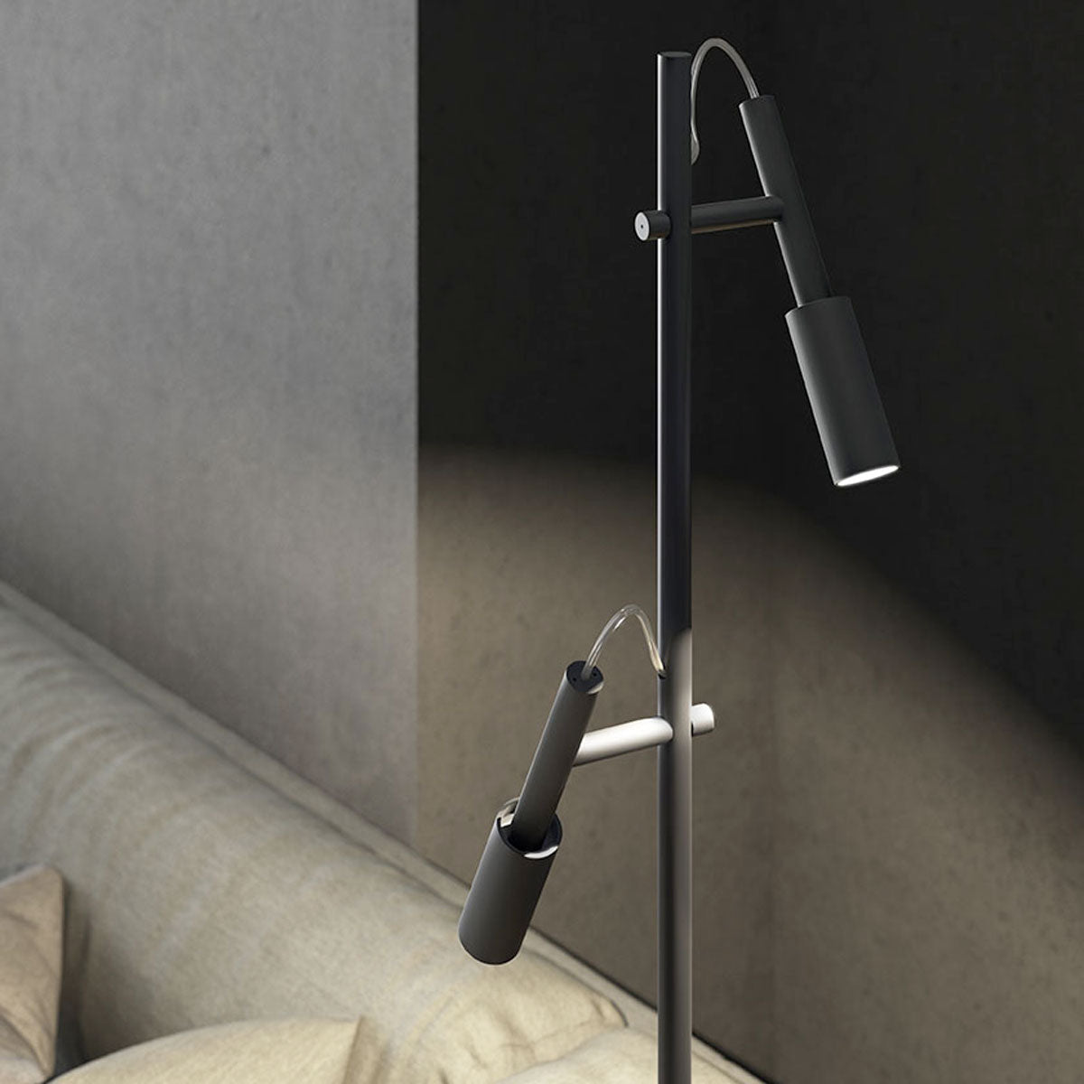 Aluminium Floor Lamp TUBINO by Matteo Thun for Panzeri. Shop on Design ...