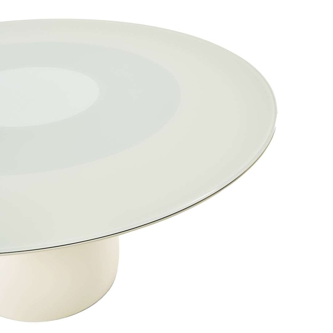 Glass Round Table ROUNDEL by Claesson Koivisto Rune for Baleri Italia ...