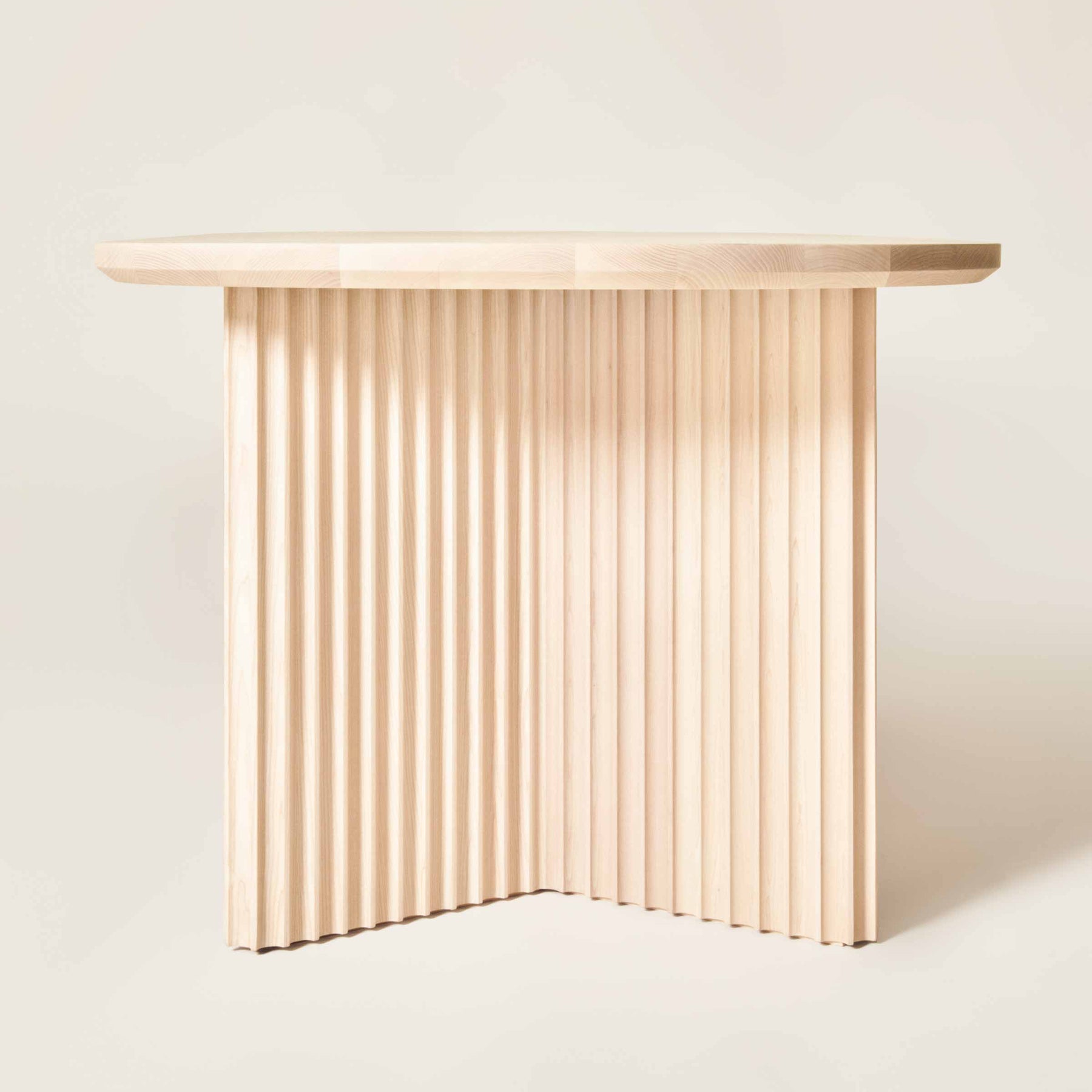 Ash Wood Oval Dining Table BASALTO by Cono Studio for Dale Italia. Shop ...