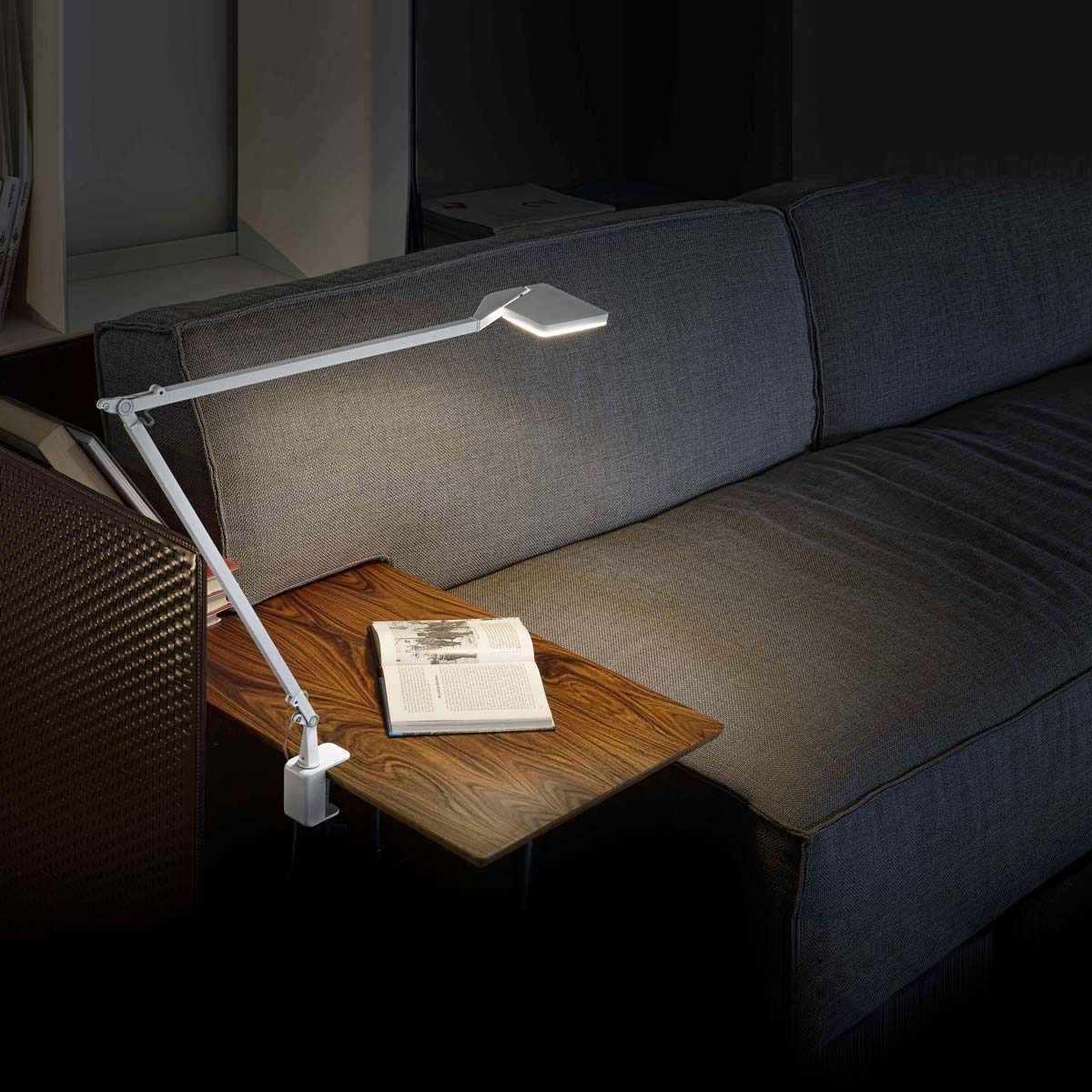 Aluminium Clamp-On Table Lamp JACKIE by Panzeri Enzo for Panzeri. Shop ...