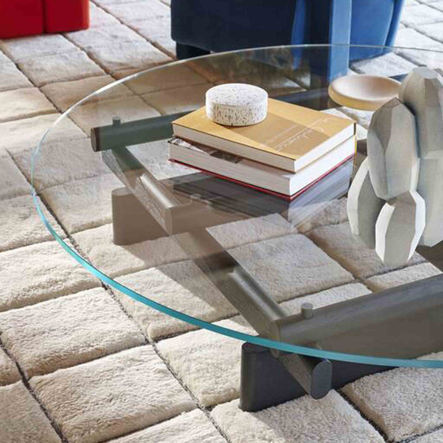 Sahara Grid Wool Rug by Cassina – Contemporary | Design Italy