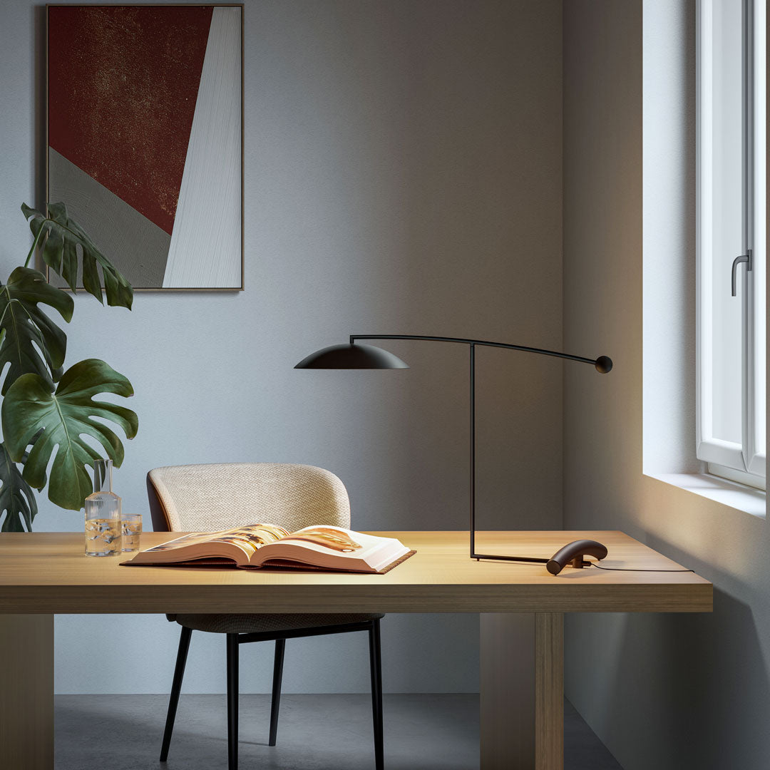 Rotating Table Lamp ORBIT by Kevin Gray for Lumen Center. Shop on ...