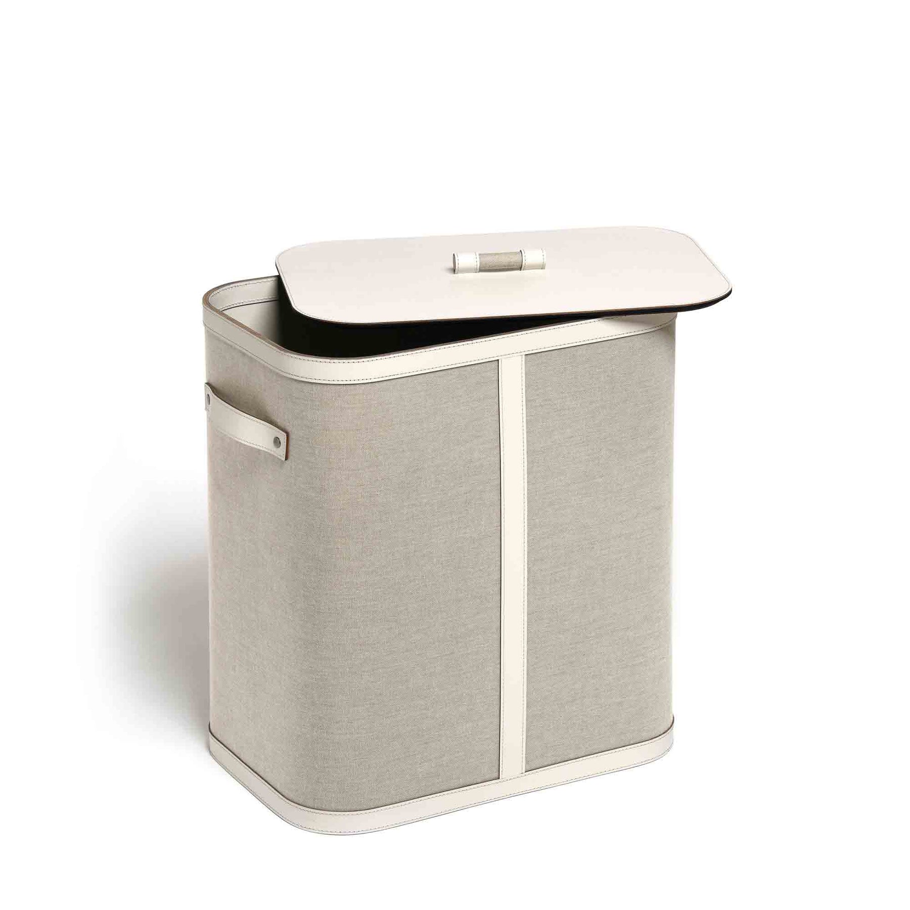 Leather Laundry Baskets PENELOPE by Pinetti. Shop on Design Italy