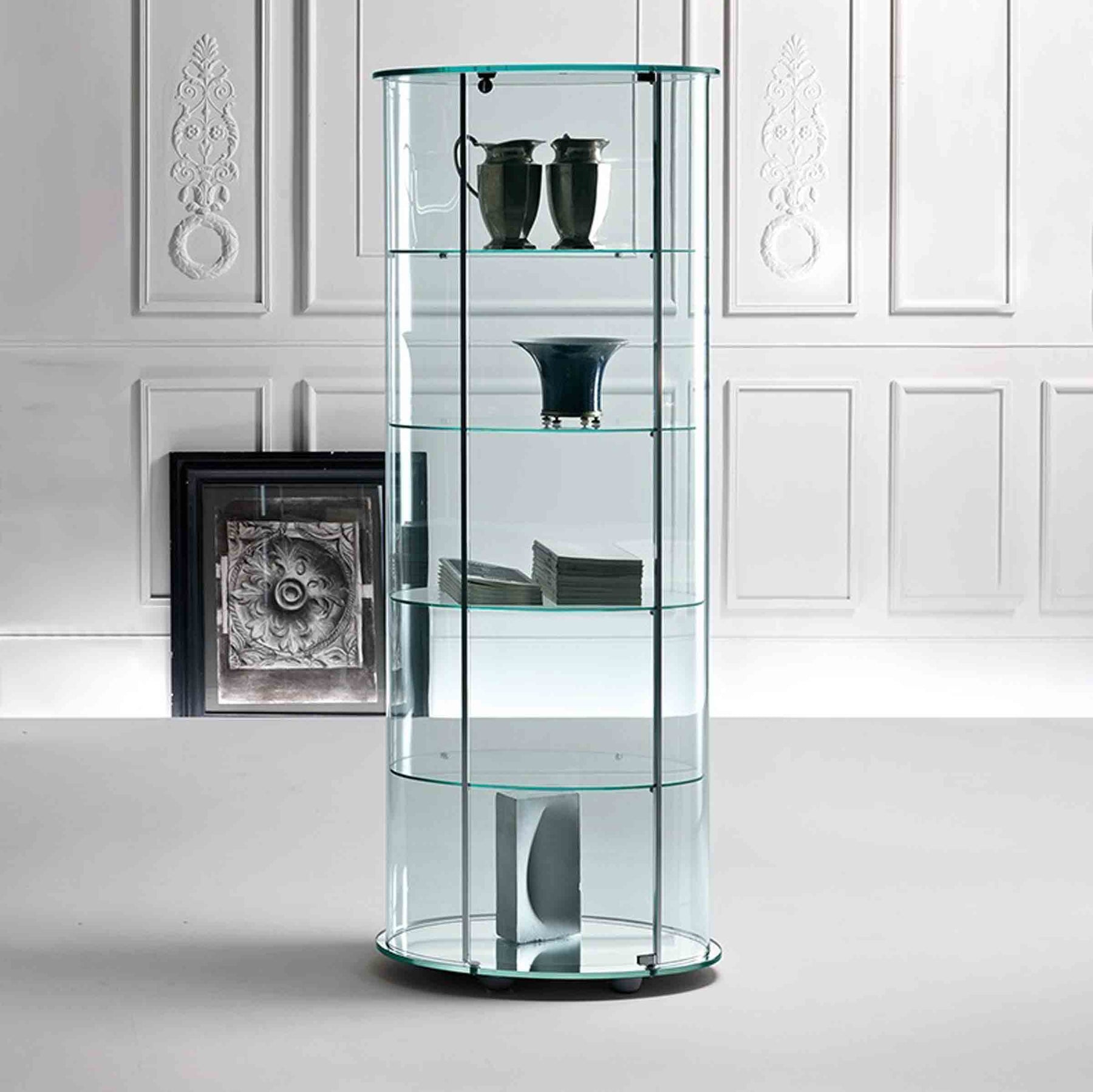 Display Cabinet PALLADIO by Vittorio Livi for FIAM. Shop on Design Italy