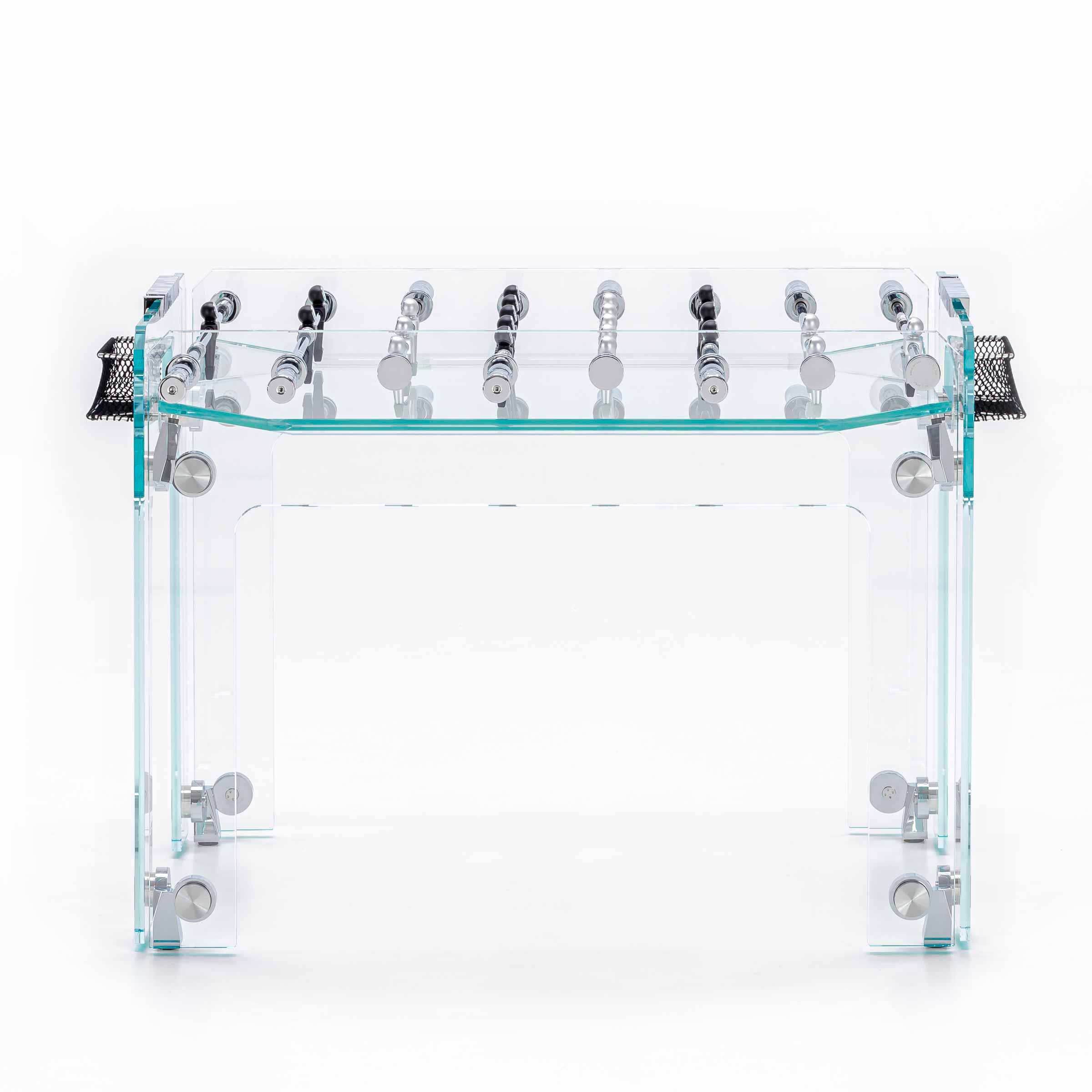 Glass Foosball Table CRISTALLINO by Adriano Design for Teckell. Shop on ...
