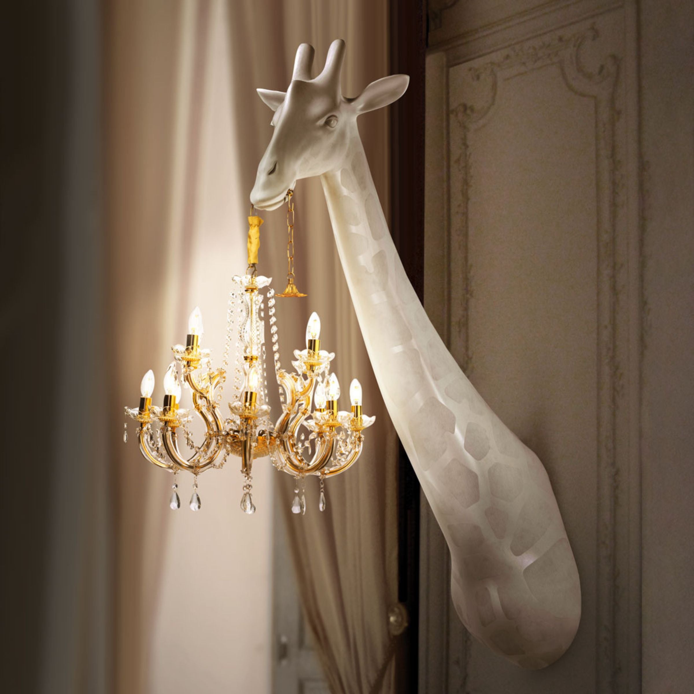 Wall Lamp GIRAFFE IN LOVE M Marcantonio for Qeeboo | Design Italy