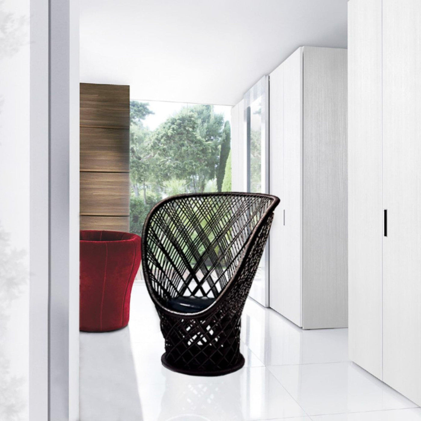 Peacock Armchair PAVO REAL by Patricia Urquiola for Driade - Design Italy