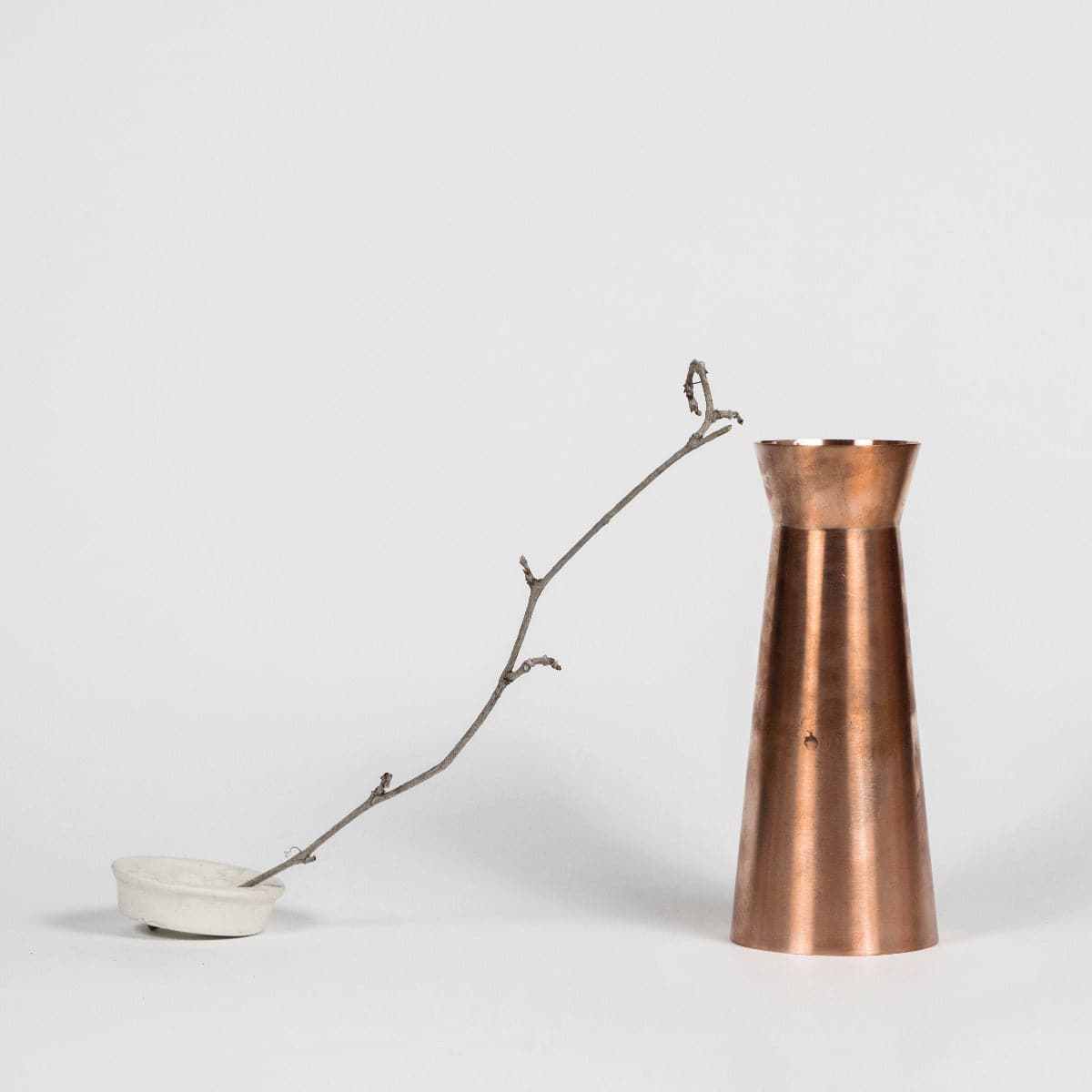 Cruche en cuivre RITUALI Large. Achetez sur Design Italy