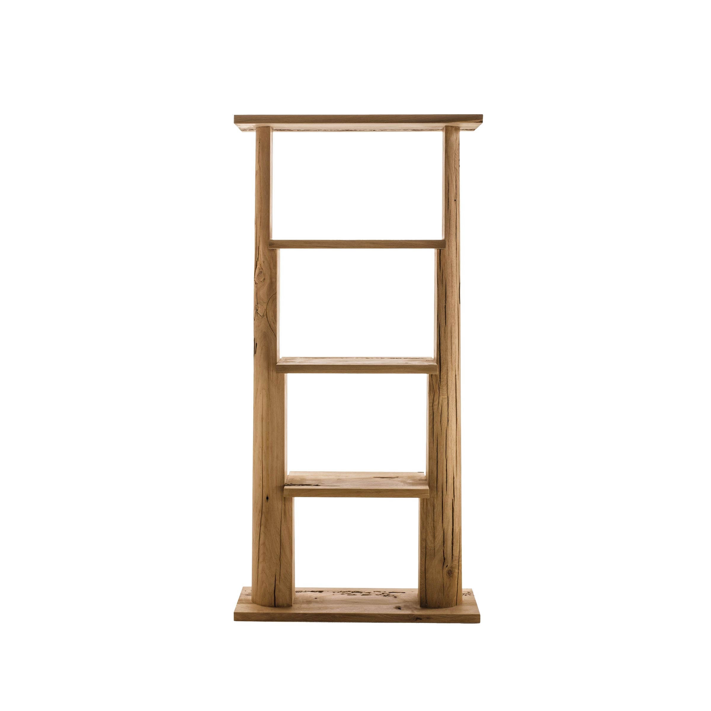 Wood Bookcase NOTCH SHELF by Neri&HU for Riva 1920. Shop on Design Italy