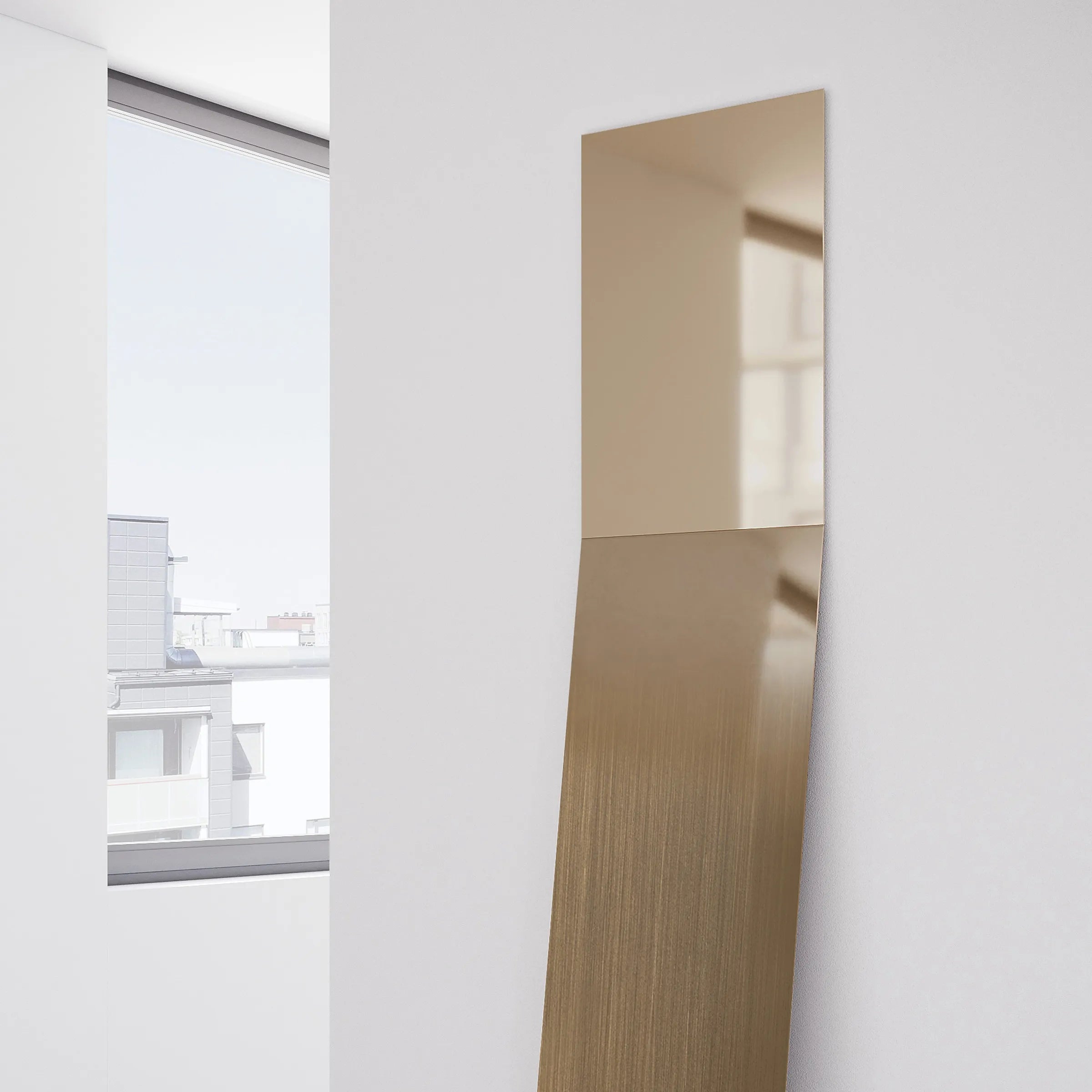 Brass Mirror ZERO Revamp Ed. 01 by Formaminima. Shop on Design Italy