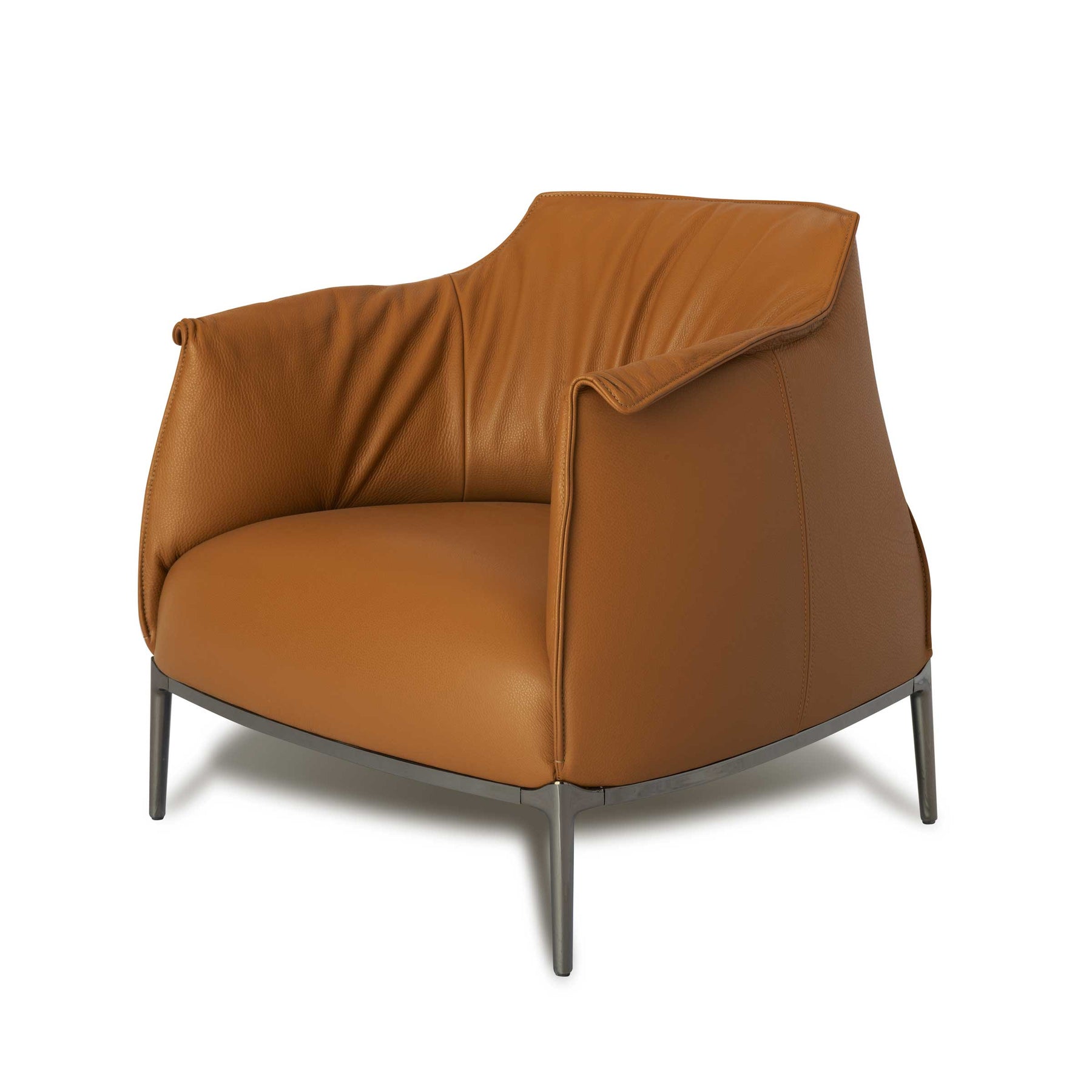 Leather Armchair ARCHIBALD by Jean-Marie Massaud for Poltrona Frau ...