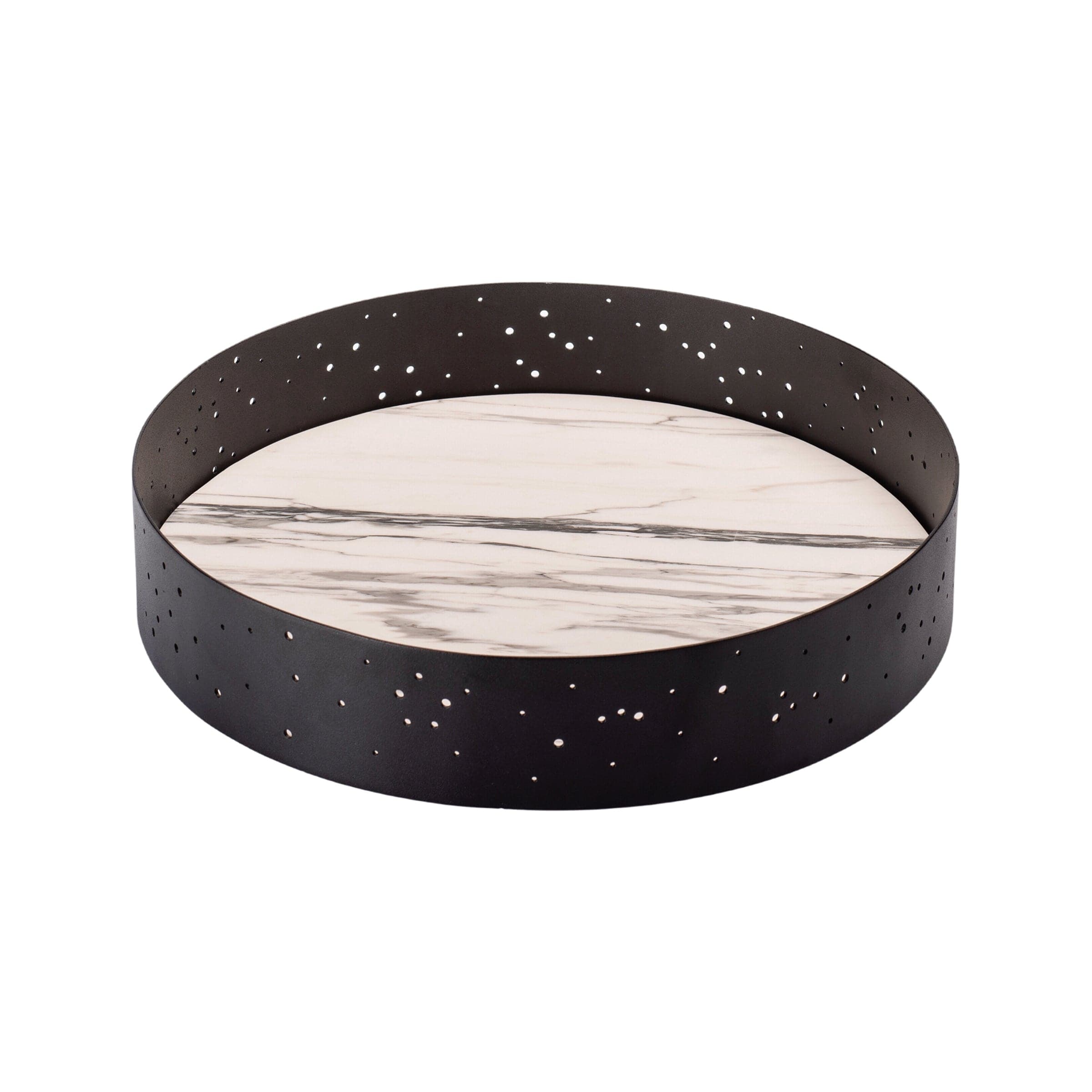 Marble and Steel Centrepiece ECLITTICA by Stella Orlandino. Shop on ...