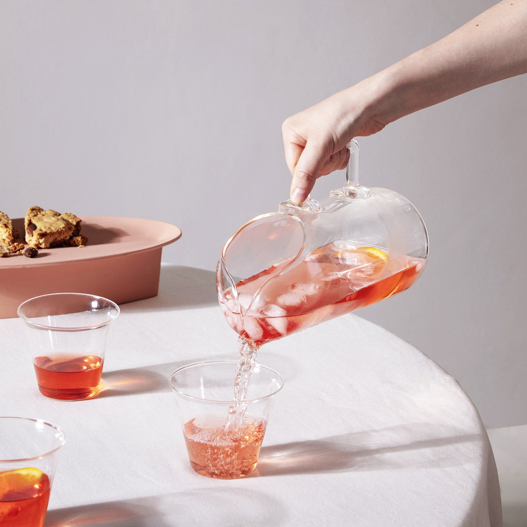Blown Glass Pitcher FOXY by Aldo Cibic for Paola C. Shop on Design Italy