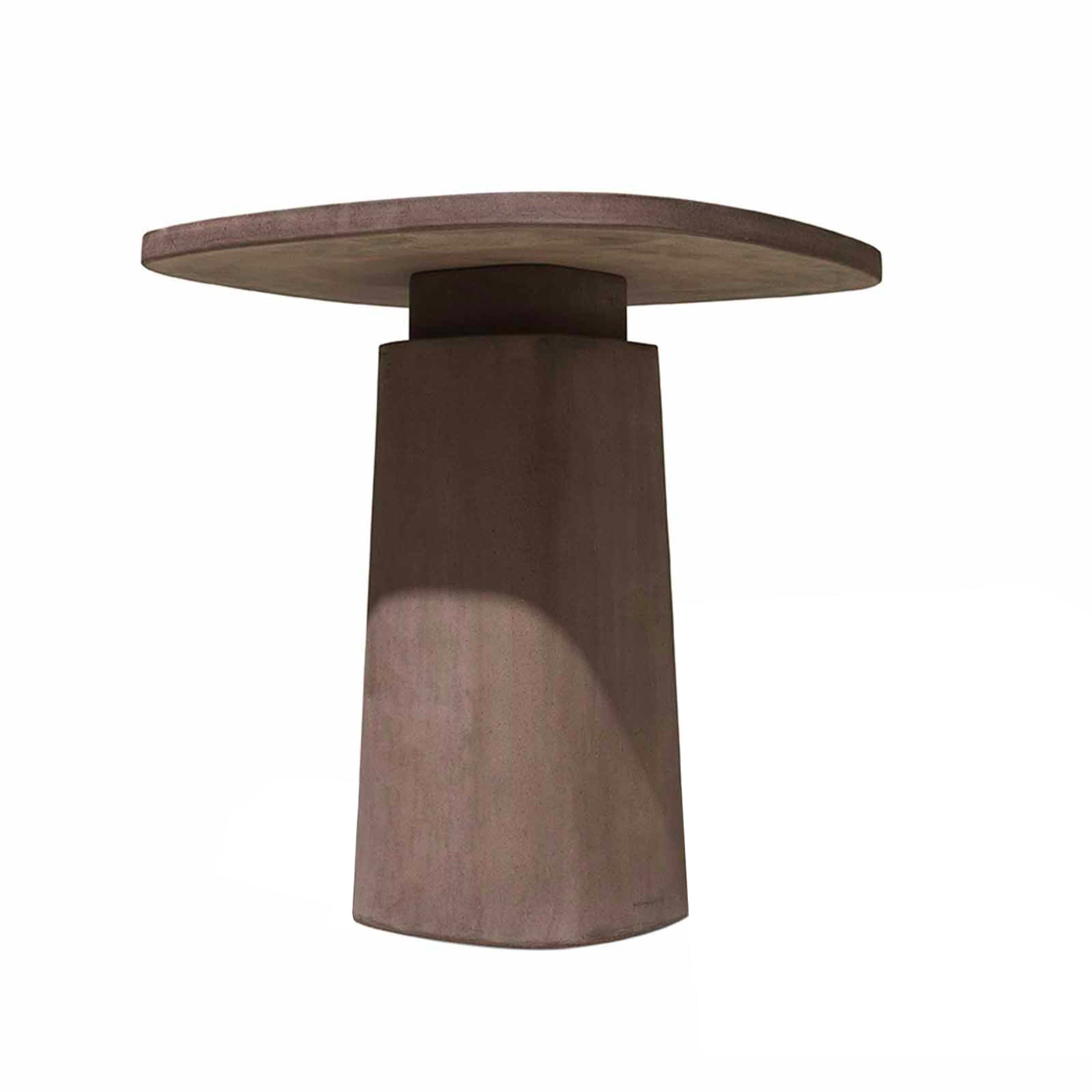 Terracotta Table GIOI - Tobacco- by Mario Scairato. Shop on Design Italy