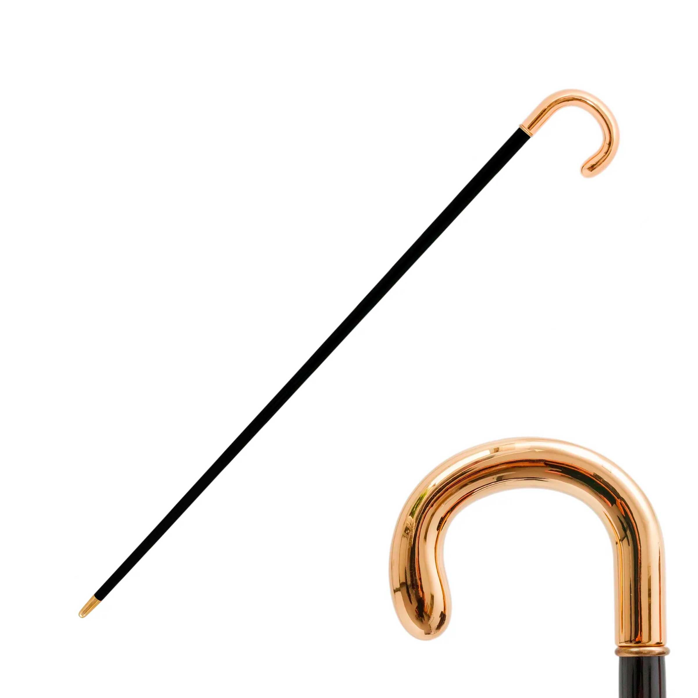 Cane GOLD with Resin Handle. Shop on Design Italy