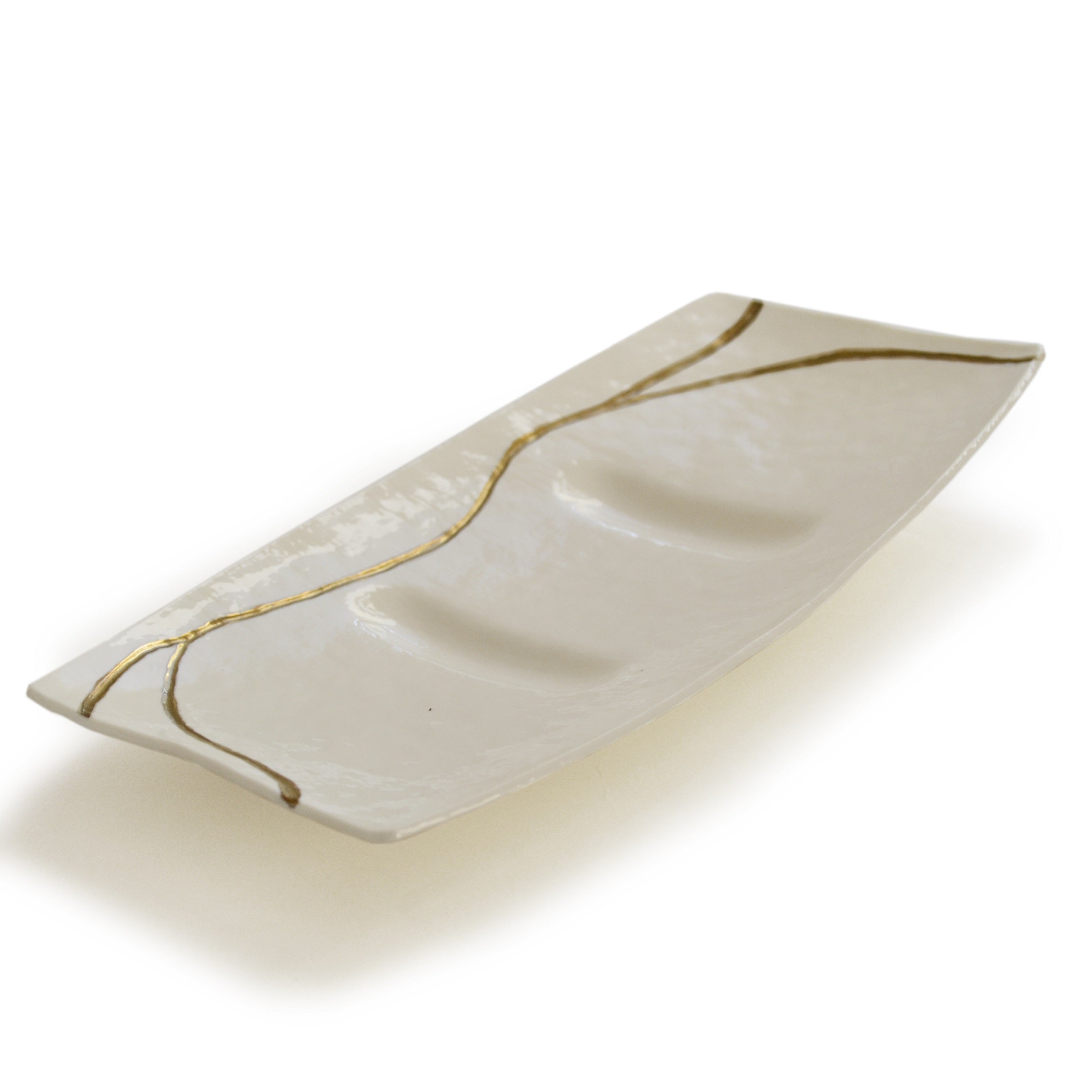 Murano Glass Sushi Tray KINTSUGI by D.i. Più Andretto Design. Shop on ...