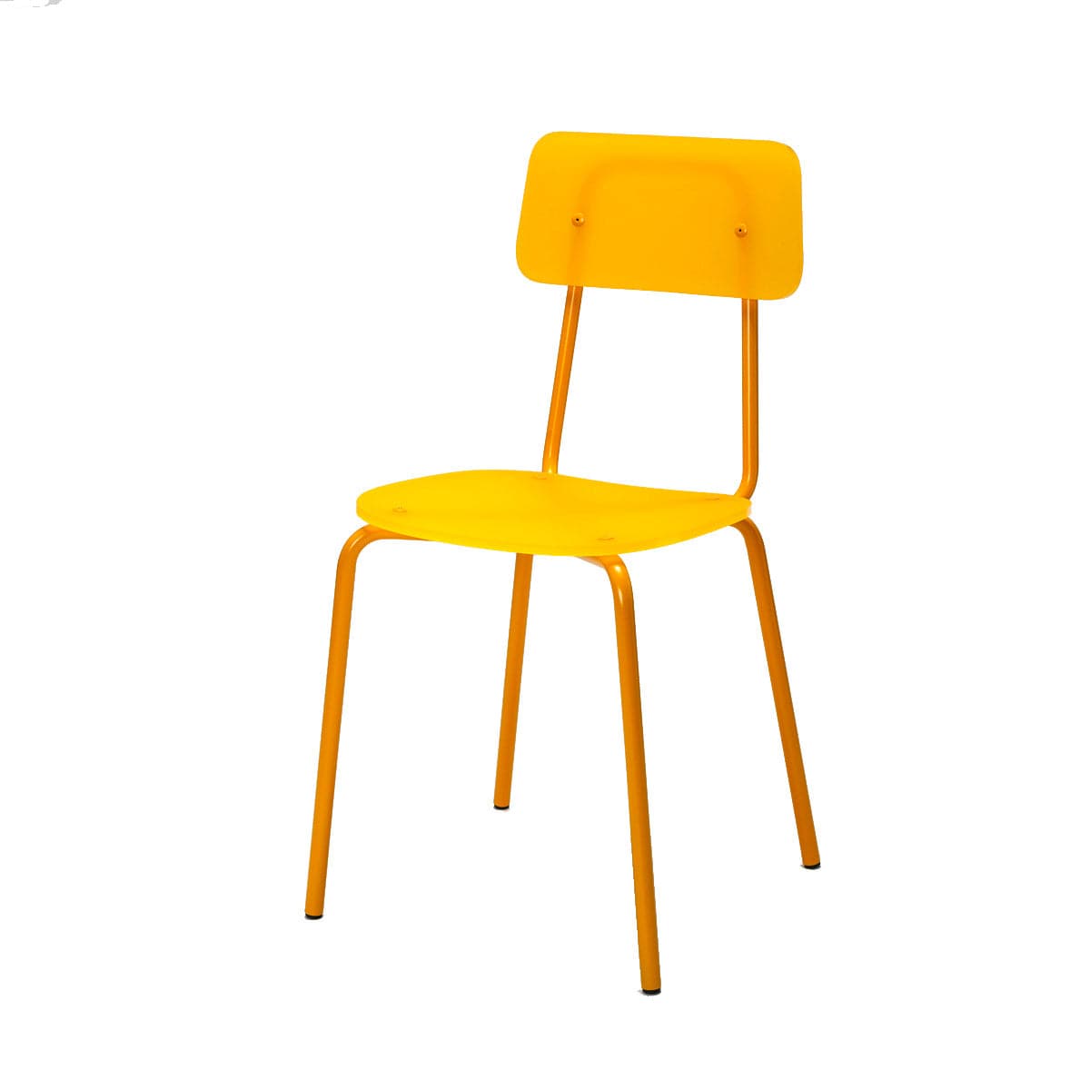 Metal Yellow Stackable Chair MOODERN. Shop on Design Italy