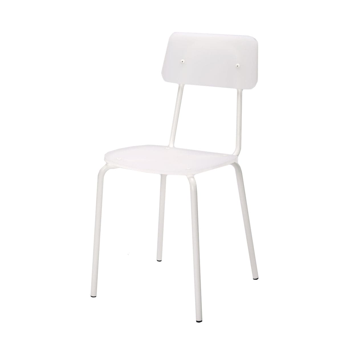 Metal White Stackable Chair MOODERN. Shop on Design Italy