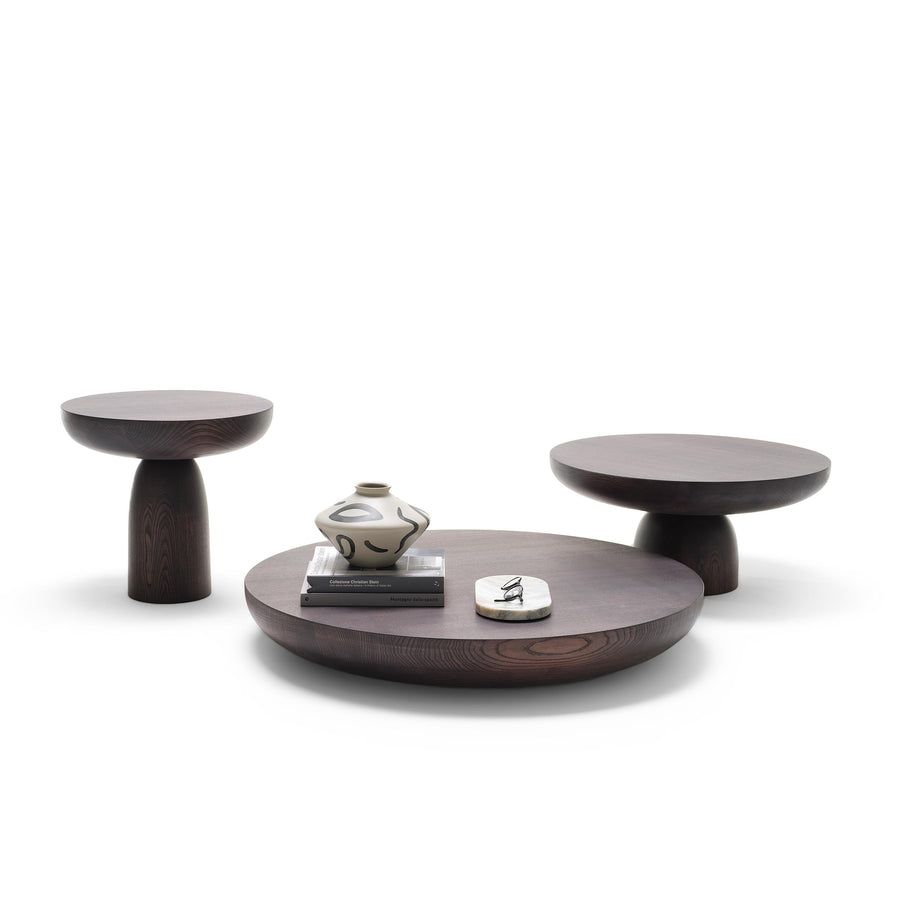 Wood Round Coffee Table OLO WOOD & COLOURS by Antonio Facco for Mogg ...