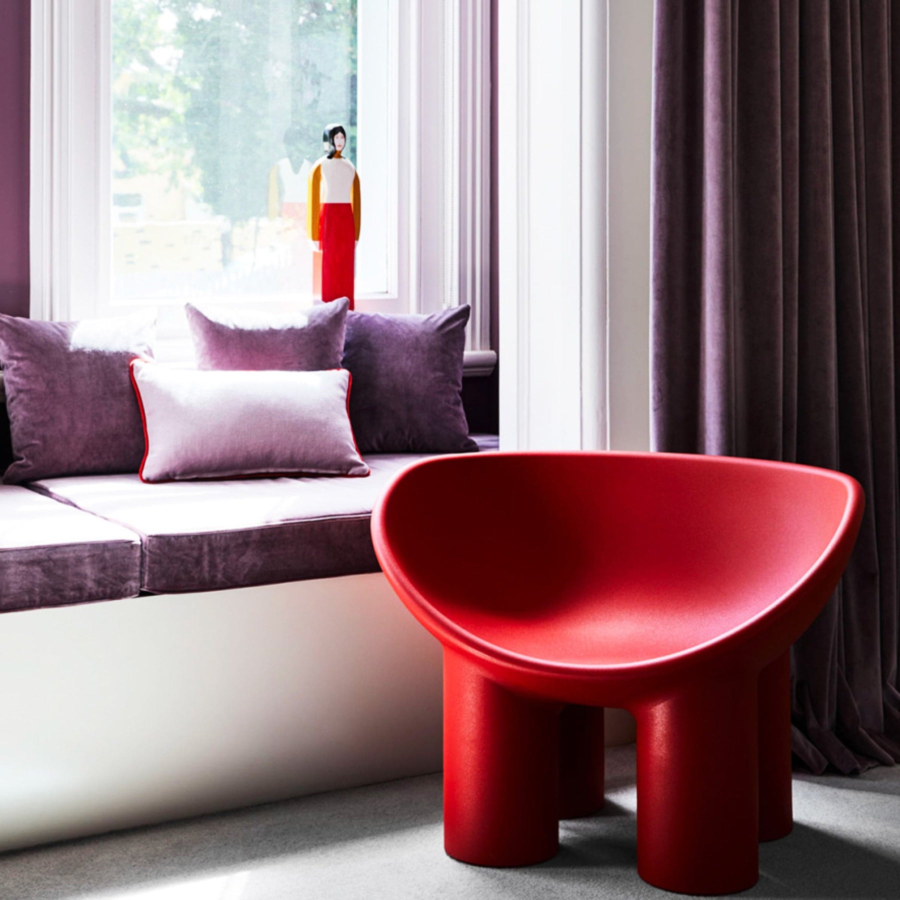 Sessel ROLY POLY von Faye Toogood für Driade. Kaufen Sie auf Design Italy