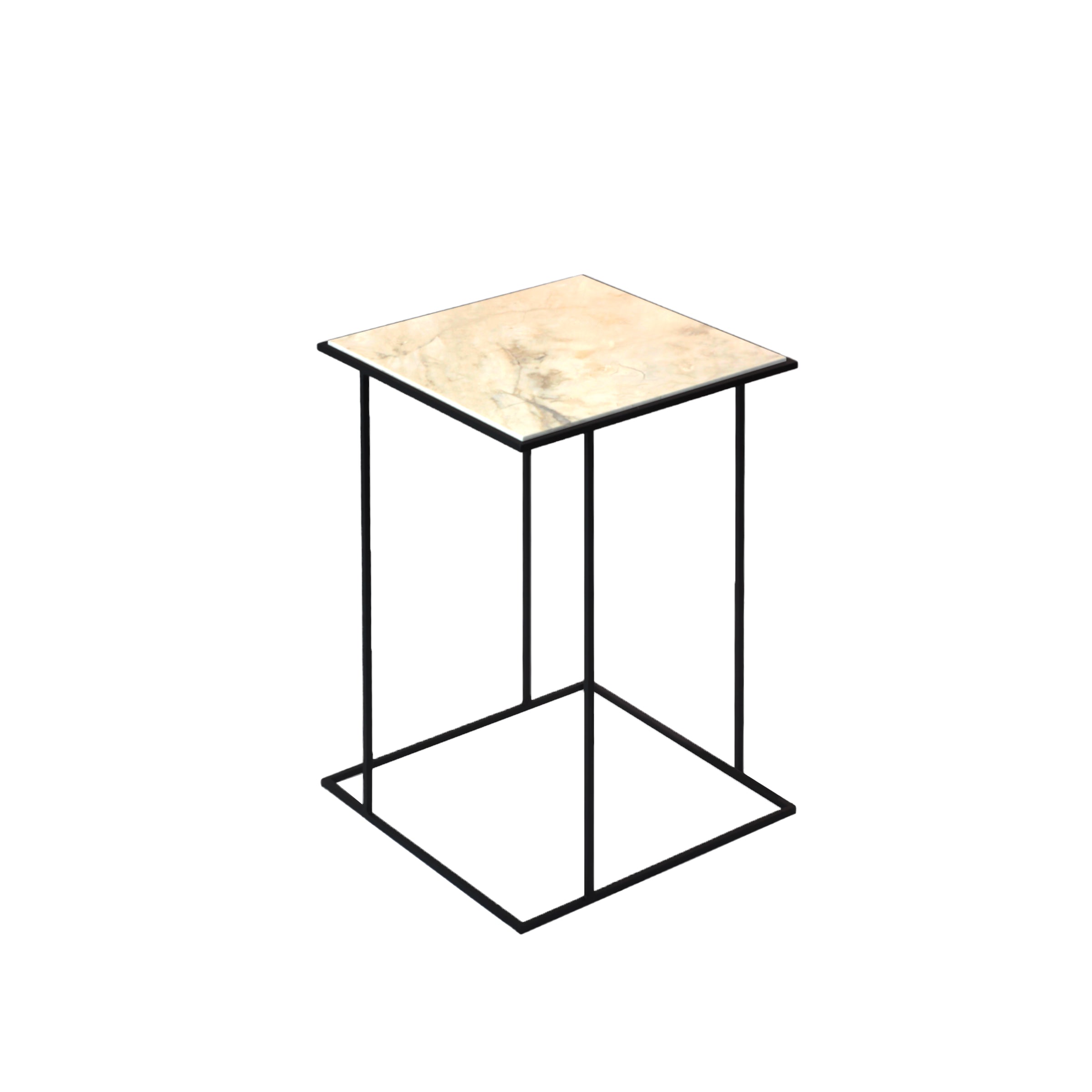 Stone Side table FRAME by Nicola Di Froscia for DFdesignLab - Design Italy