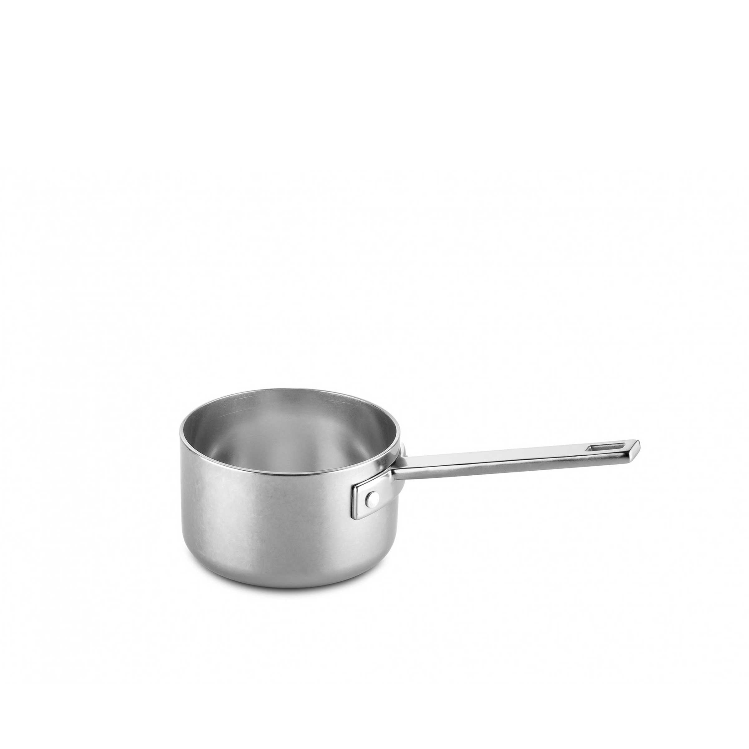 Stainless Steel Pan CASSEROLE ATTIVA PEWTER by Mepra. Shop on Design Italy