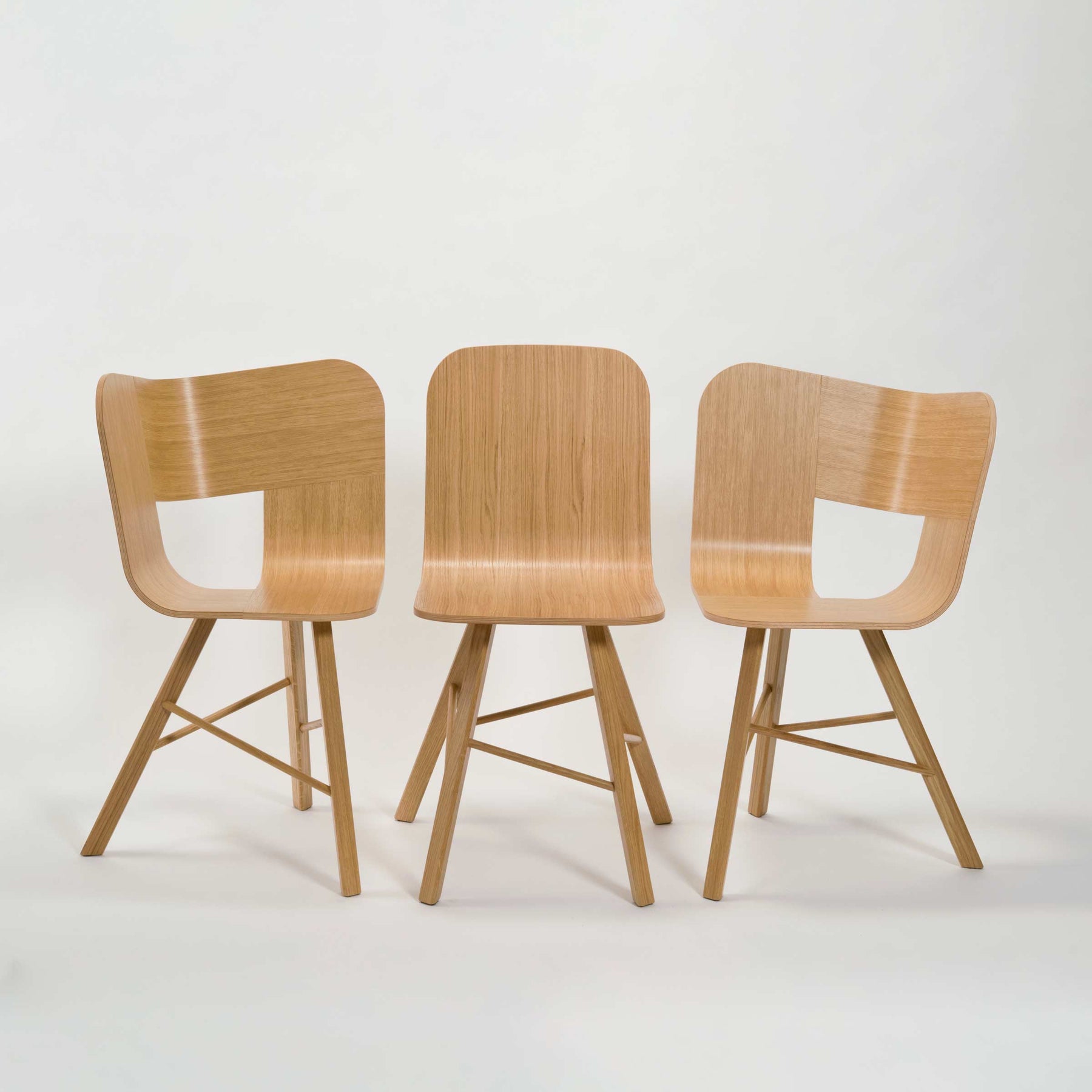 Three Legs Chair TRIA WOOD by Colé Italia – Design Italy