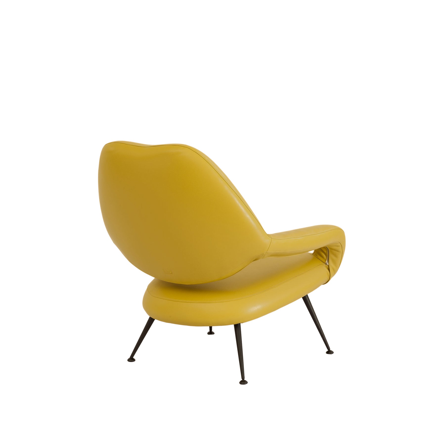 Leather Armchair DU 55 by Gastone Rinaldi for Poltrona Frau. Shop on ...