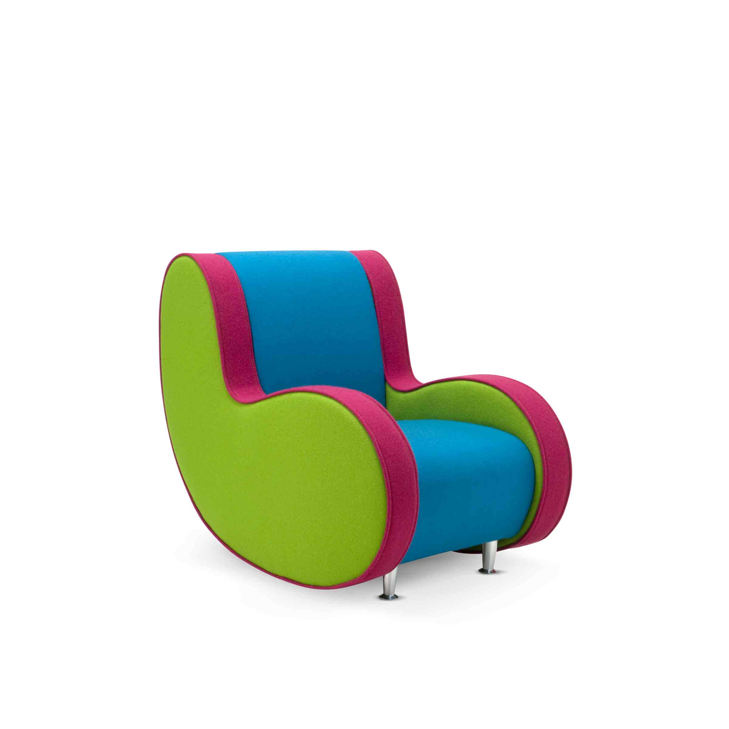 Kids Armchair ATA KIDS by Simone Micheli for Adrenalina - Design Italy