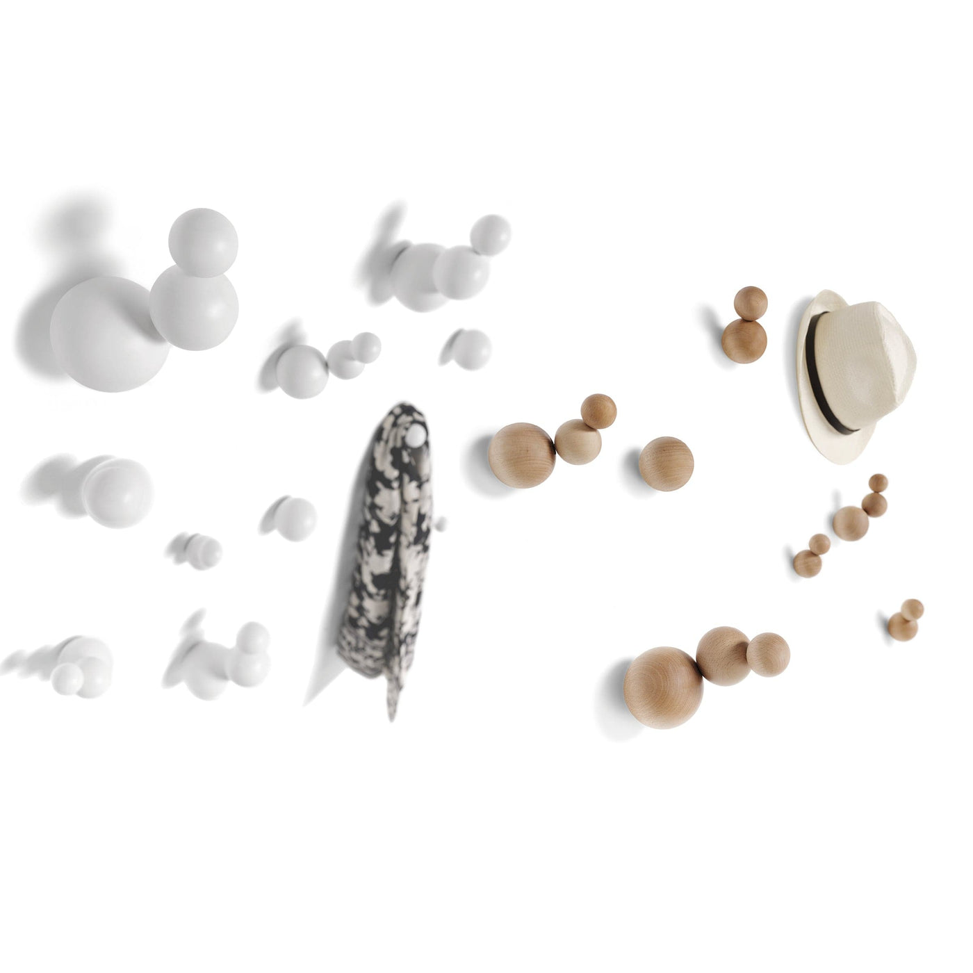 Wall-Mounted Clothes Hanger BUBBLE by Annabeth Philips - Design Italy