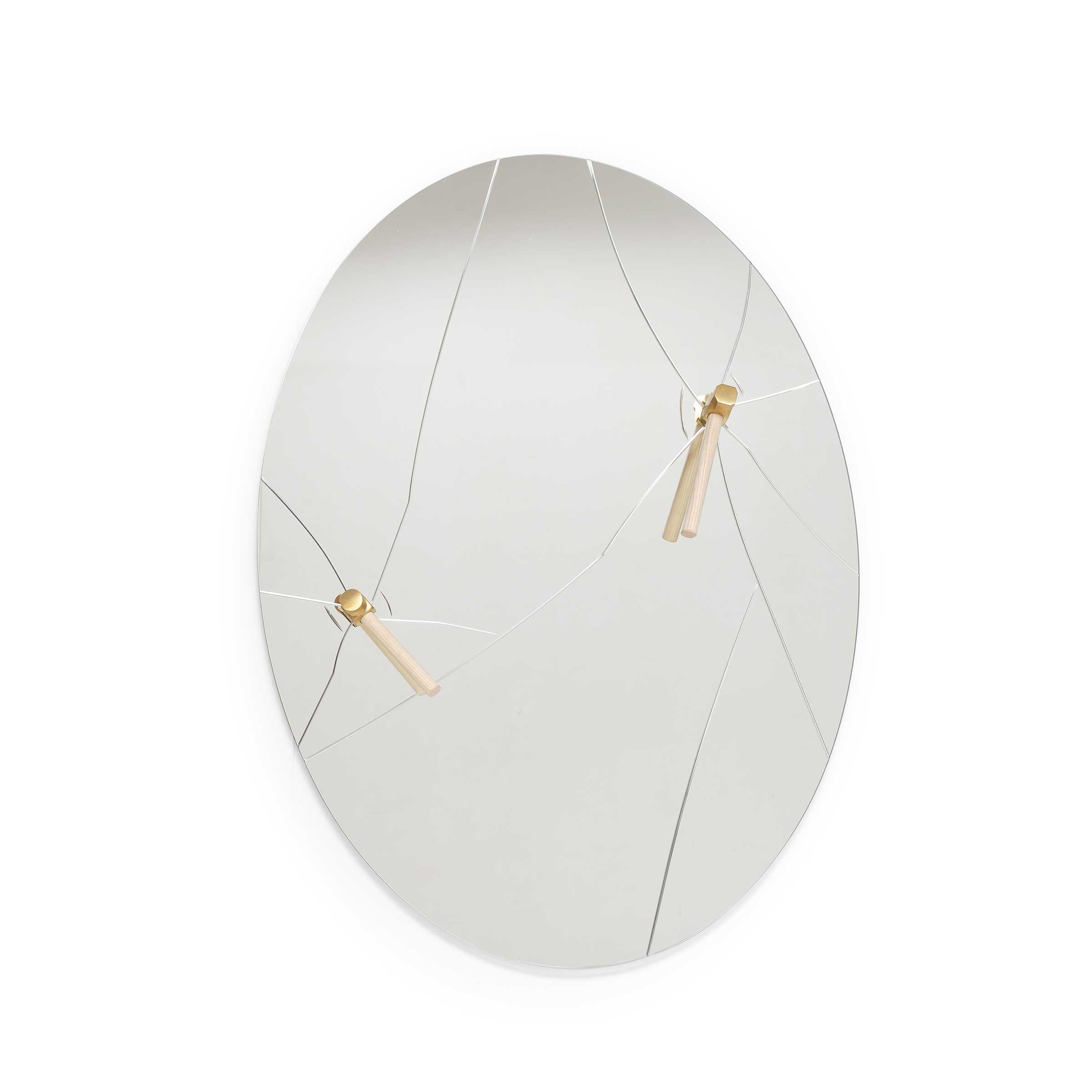 Wall Coat Hanger Mirror BASTAAA by Marcantonio for Mogg. Shop on Design ...