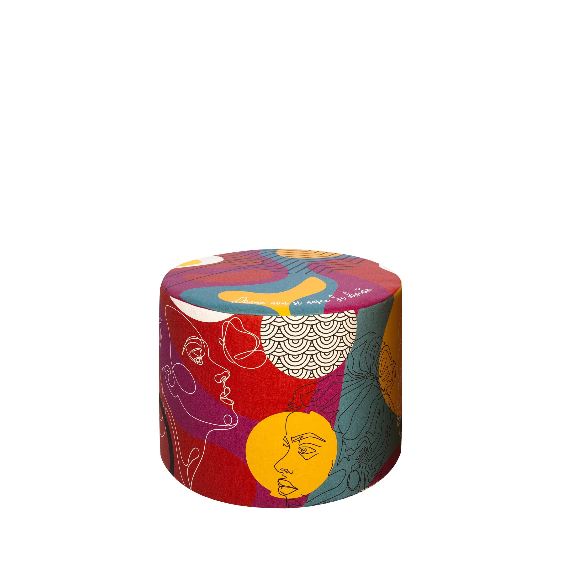 Pouf SOFT MINI SIPARIO by Luciana Gomez for MYIN - Design Italy