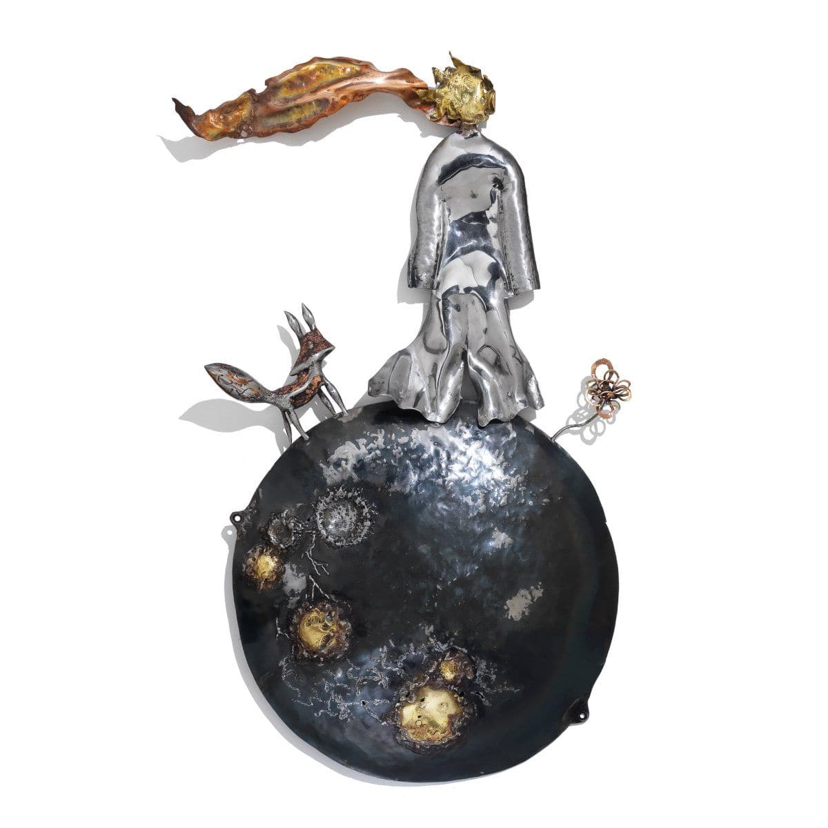 Iron Sculpture PICCOLO PRINCIPE by La Fucina di Efesto. Shop on Design ...
